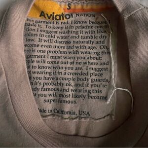 Aviator Nation | Tops | Aviator Nations Bolt Boyfriend Tee | Poshmark